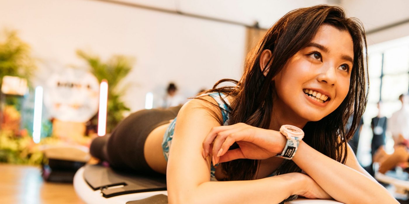 「BABY-G」×「ROXY」コラボアイテム発売記念イベント「Girls Fit Party」開催 | ハミングバーズ